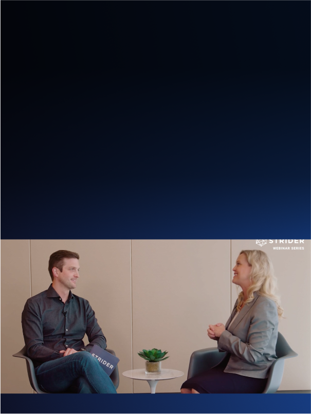 Webinar Series: CEO of Strider, Greg Levesque + Dr. Jeannie Johnson on ...